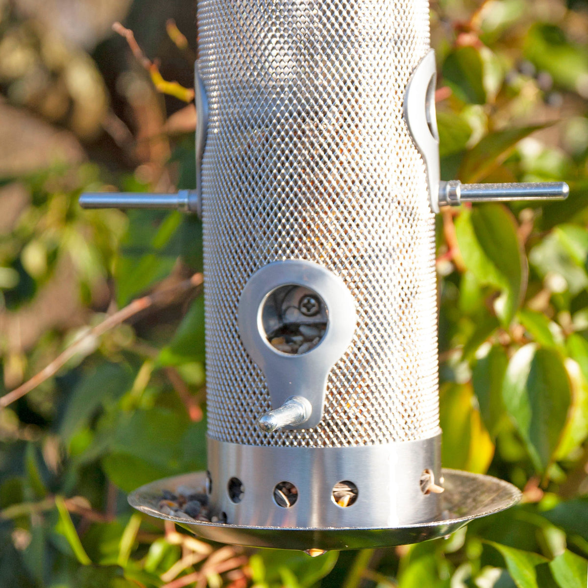 Stainless Steel Bird Feeder - Small | The Wildlife Community
